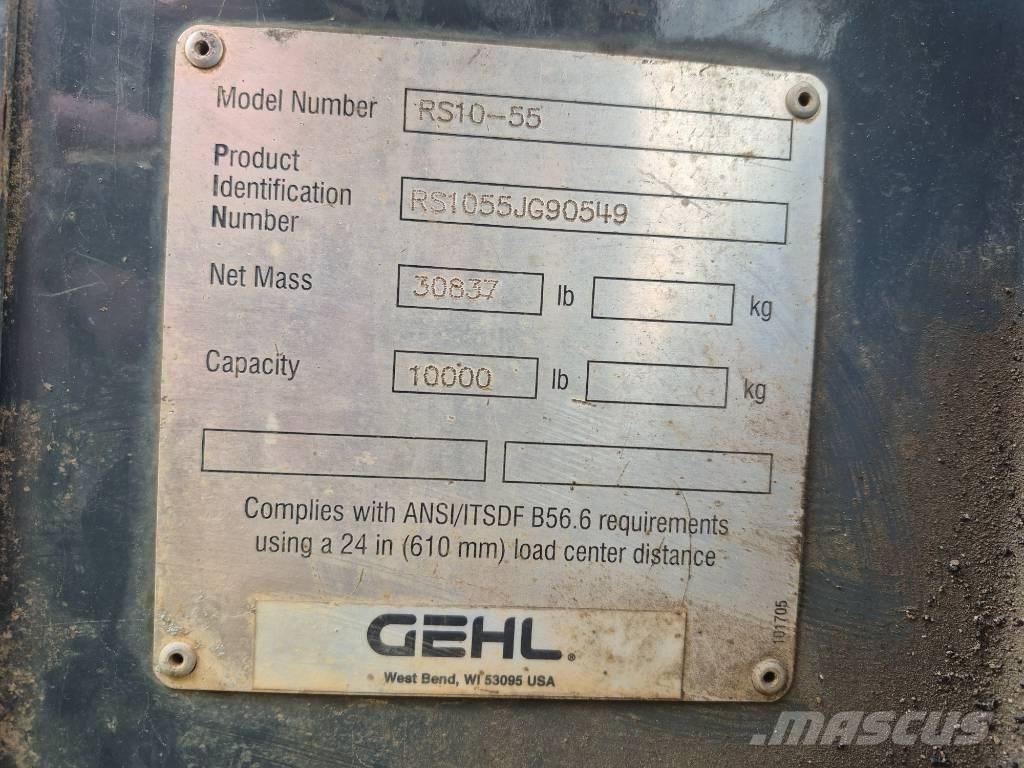 Gehl RS 10-55, 2015, Lester, Pennsylvania - używane ładowarki ...