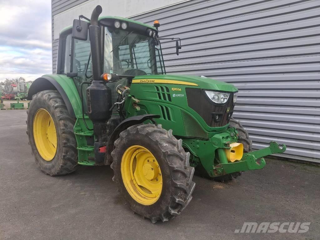 John Deere 6110M, 2017, les touches, Pays-de-la-Loire - używane ...