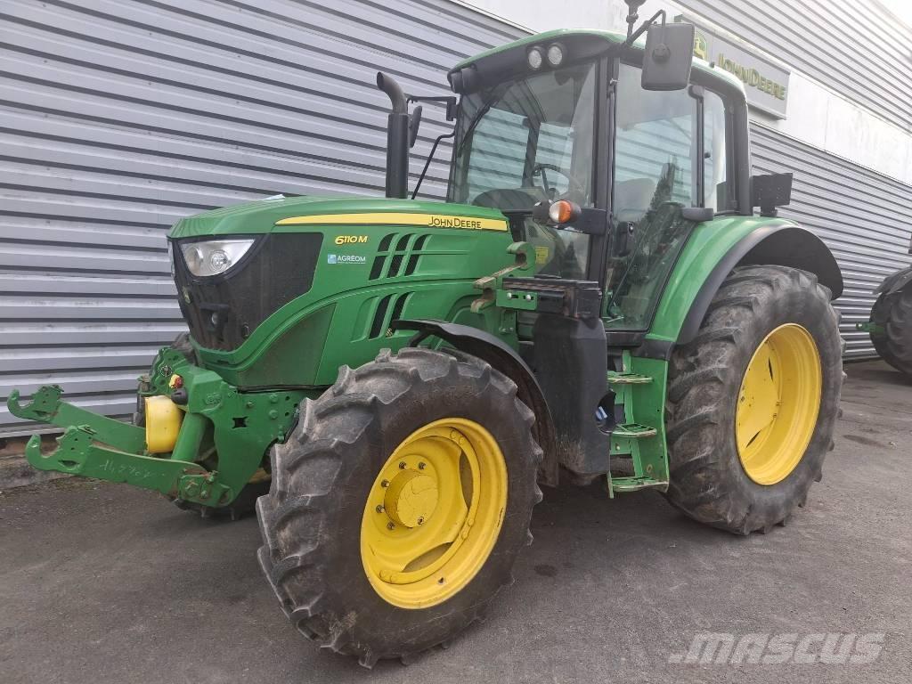 John Deere 6110M, 2017, les touches, Pays-de-la-Loire - używane ...
