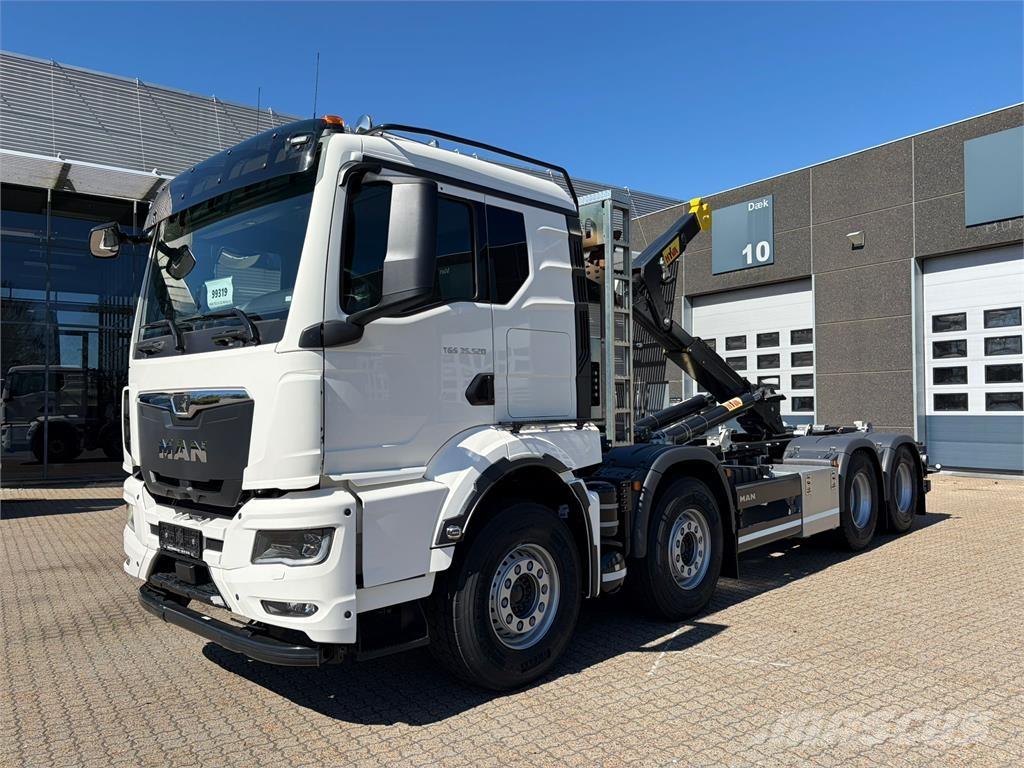 Man TGS 35.520 8X4 BL CH, 2026 - używane samochody hakowe - kontenerowe ...
